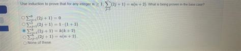 solved use induction to prove that for any integer