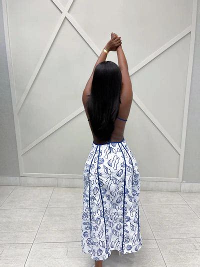 Lagos Maxi Dress Glam Dolls Nyc