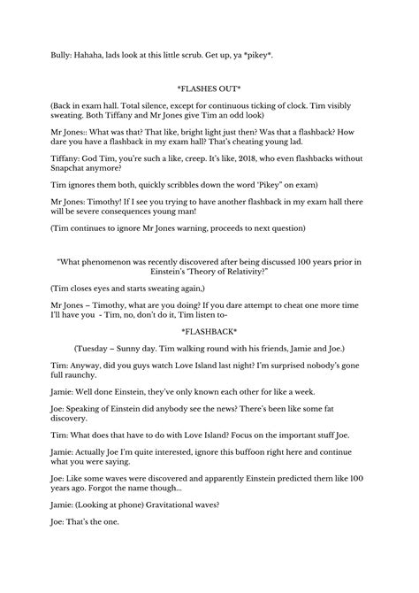 The Exam Script Final 3 PDF