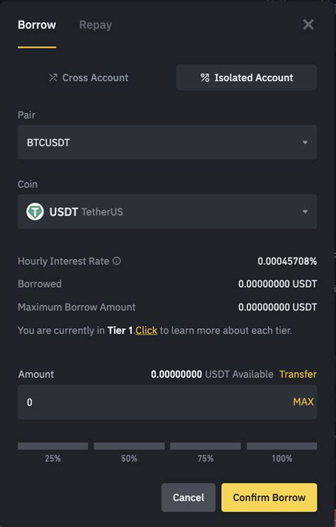 How To Use The Isolated Margin Mode On Binance Binance Support