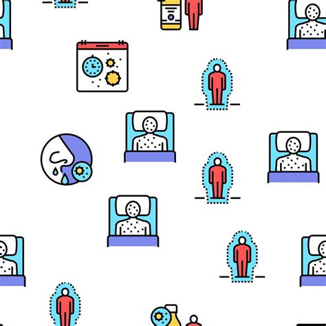 Chicken Pox Disease Vector Seamless Pattern 10142635 Vector Art At Vecteezy