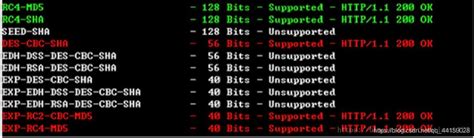 脆弱的ssl加密算法检测到目标服务支持ssl弱加密算法 远程主机使用的ssl加密支持弱加密算法或根本就 Csdn博客