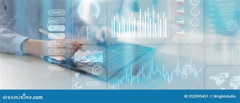 Data Visualization And Business Analytics For Informed Decision Making Stock Image Image Of