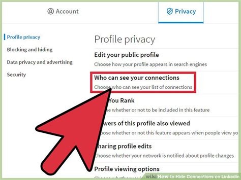 How To Hide Connections On Linkedin Steps With Pictures