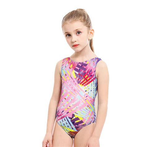 Новинка одежда для купания для девочек Цельный купальник для малышей для детей для девочек