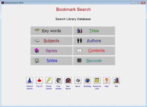 Bookmark Library System