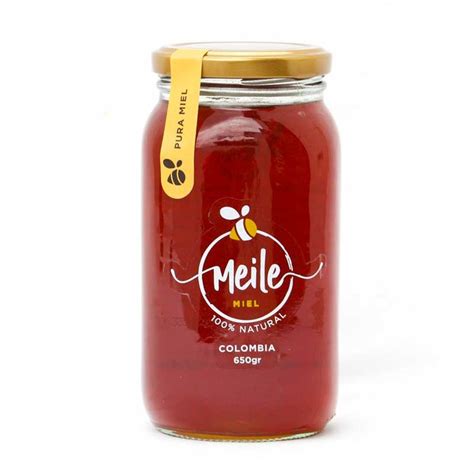 Miel De Abejas 650 Gr Meile Orgánica