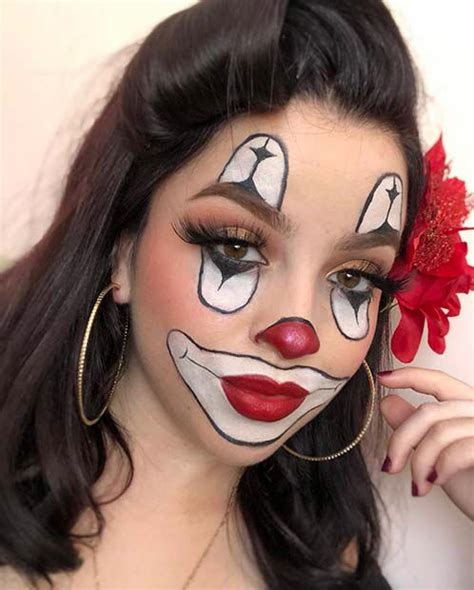 63 Trendy Clown Makeup Ideas For Halloween 2020 Clown Makeup Cute Clown Makeup Easy Clown Makeup