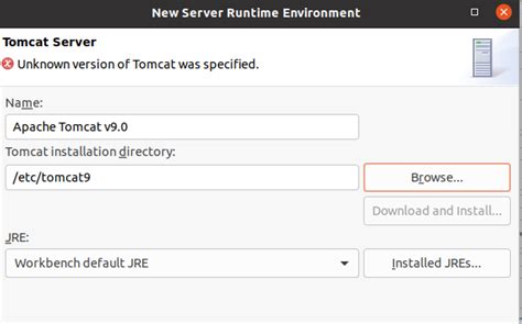 Java Tomcat Installation And Configuration For Eclipse Dynamic Web