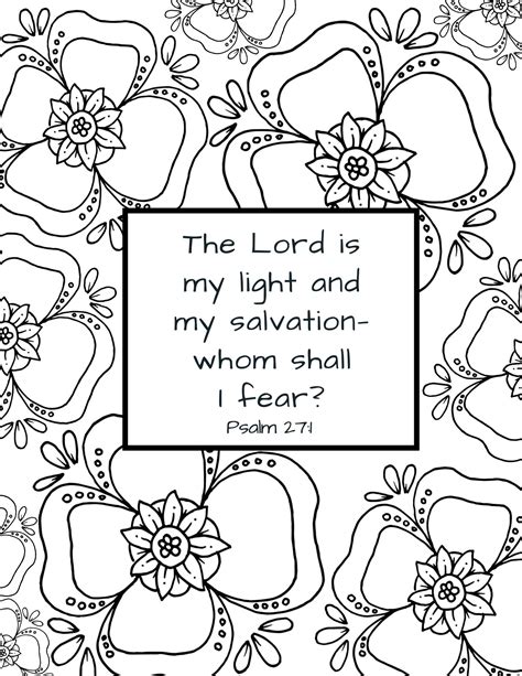 Coloring Bible Verse At Lucas Adams Blog