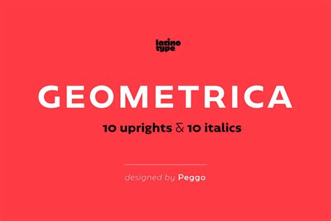 A Clean Sans Serif For Uiux And App Designs Geometrica