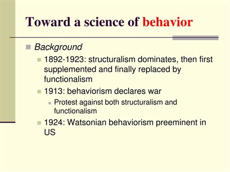 Ppt Behaviorism Powerpoint Presentation Free Download Id 5576739