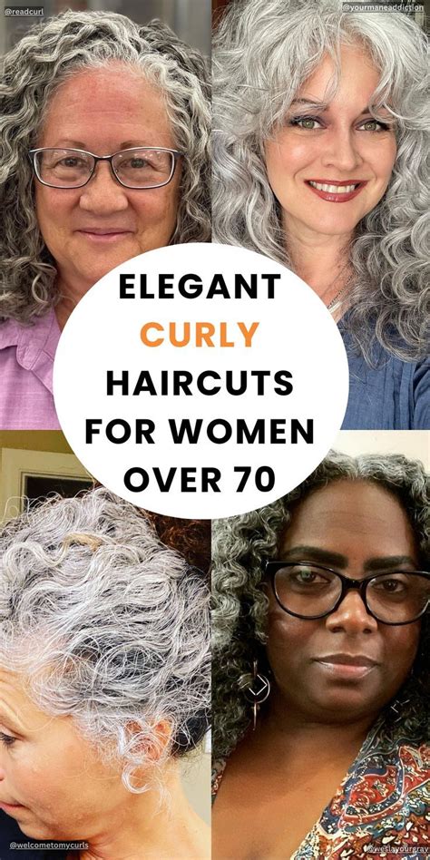 Elegant Curly Haircuts For Women Over 70 Curly Hair Cuts Womens