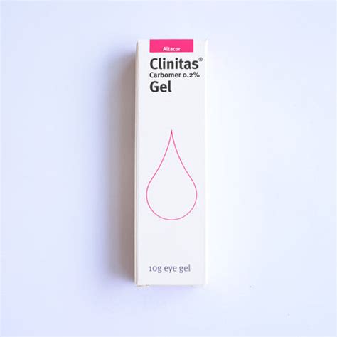 Clinitas Carbomer Gel Eye Gel 02 10g Ways Pharmacy