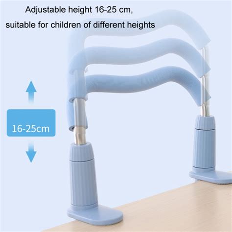 어린이 안티 꼽추 앉아 쓰기 교정기파란색 M 모양