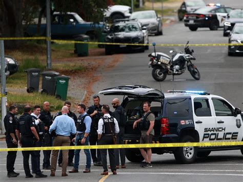 Two Police Officers Remain In Hospital After A Shootout Outside Saanich