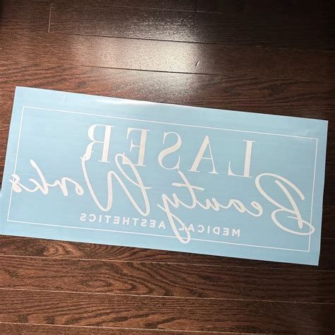 Reverse Cut Mirror Cut Decals A Guide To Inside Glass Application