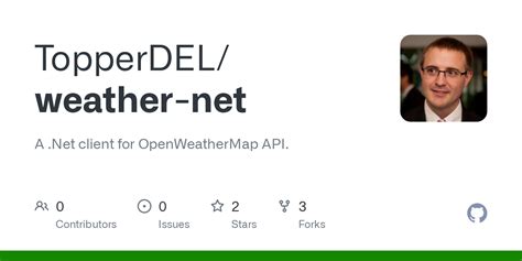 Github Topperdel Weather Net A Net Client For Openweathermap Api