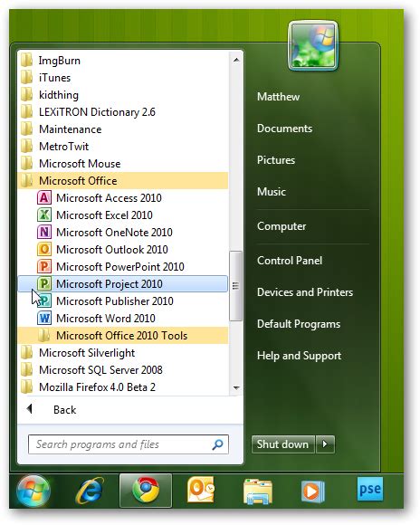 Microsoft Project Professional 2010 Lanaspark