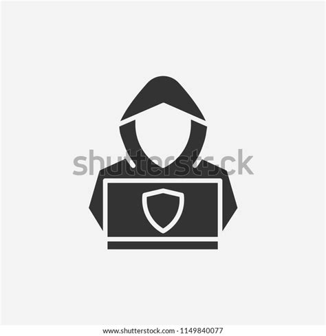 Hacker Icon Illustrationvector Password Sign Symbol Stock Vector