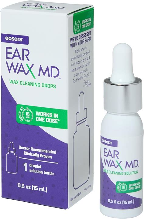 Eosera® Ear Wax Md® Ear Wax Dissolving Drops Breaks
