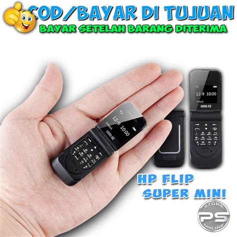 Hp Long Cz J Mini Flip Phone Hp Lipat Terkecil Di Dunia Super Imut Hp Unik Banget