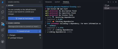 Codeflow S VS Code UI Is Not Detecting Github Configuration Of Folder Issue 835 Stackblitz