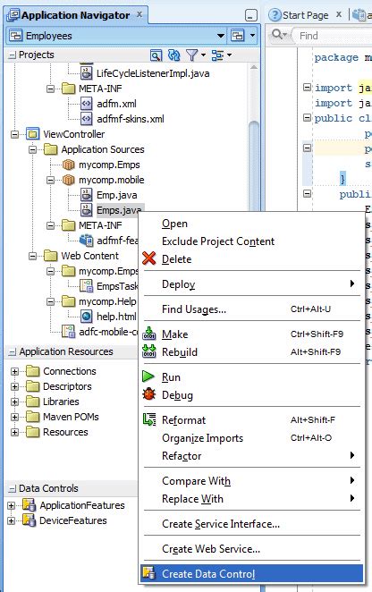 Oracle Jdeveloper 11g Release 2 Tutorials Building Mobile Applications With Oracle Adf Mobile