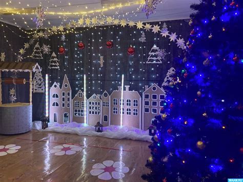 Новогоднее оформление зала Воспитателям детских садов школьным учителям и педагогам Маам ру