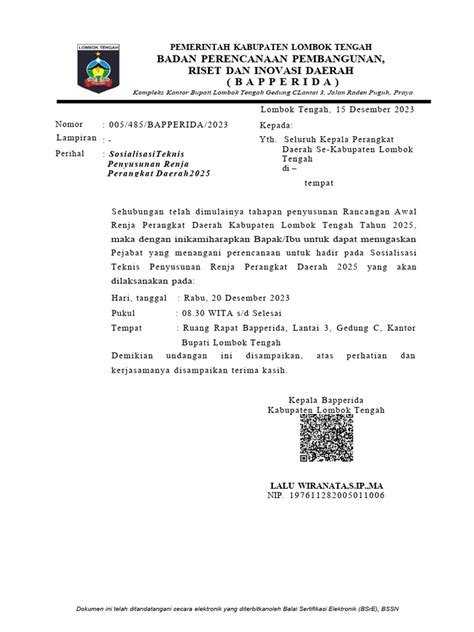 Sosialisasi Teknis Penyusunan Ranwal Renja Pereangkat Daerah Tahun 2025 Pdf