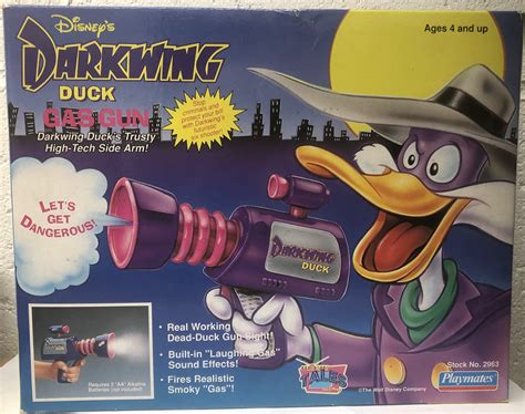 Out Of Stock Disneys Darkwing Duck Playmates Gas Gun Misb 092