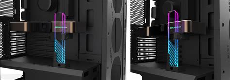 Cooler Master Reveals A Tempered Glass Argb Gpu Support Bracket Bit Tech Net