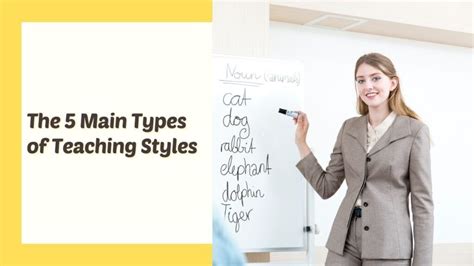 The 5 Main Types Of Teaching Styles Ittt Tefl Blog Tefl