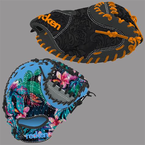 Recken Pro Custom Catchers Glove Baseball And Softball Gear