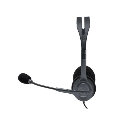 Headset Logitech Stereo H111 Black