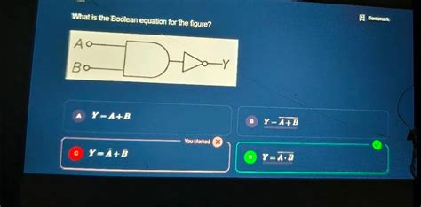 What Is The Boolean Equation For The Figurebootimatey A Bb Y A B Rou