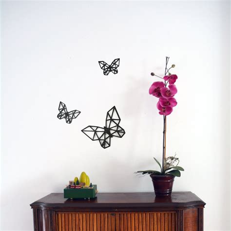 Butterfly Origami Wall Décor Geometric Wall Art T Idea 3d Print
