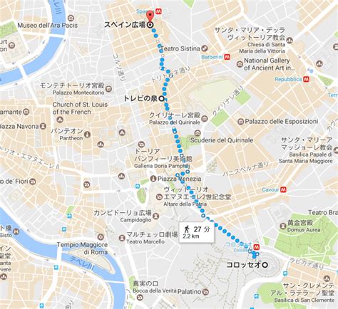 イタリアローマ観光地図 ローマ市内観光地図 イタリア観光の中心「ローマ」。フォロ・ロマーノの観光にはどれくらい時間が必要？フォロ