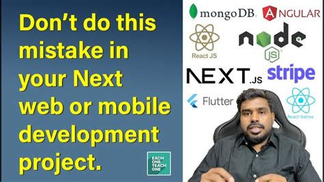 Rajavasanthan Rv On Linkedin Dont Do This Mistake In Your Next Web Or Mobile Development