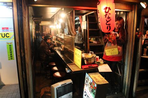 Eating Skewers Of Yakitori At Tokyo S Memory Lane Or Piss Alley