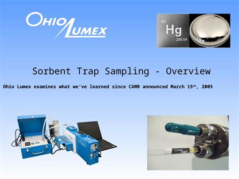 Ppt Sorbent Trap Sampling Overview Dokumentips