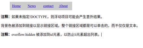 Css 基础学习 190 创建水平导航浮动列表项 你行网 Css 基础学习 190 创建水平导航浮动列表项 你行网