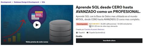 Cursos Gratis Para Crear Y Dominar Las Bases De Datos
