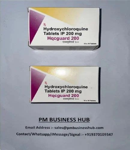 Hydroxychloroquine Tablet Ip 200mg At ₹ 400stripe Wadi Nagpur Id