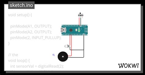 Signal Lights With Switch Wokwi Esp32 Stm32 Arduino Simulator