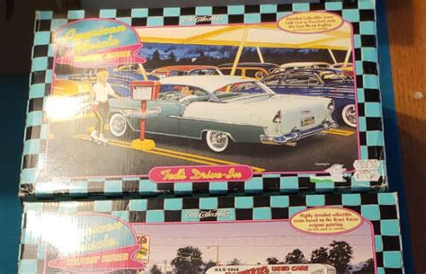 Ertl American Muscle 118 Cruisin Series Teds Drive In 55 Chevy Bel
