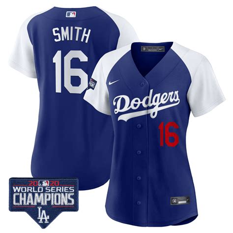Will Smith Womens Los Angeles Dodgers World Series Champions Patch