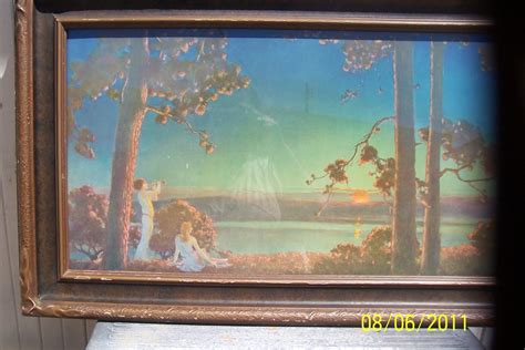 Maxfield Parrish Original Frame Ish Curtis Publishing Co Collectors Weekly