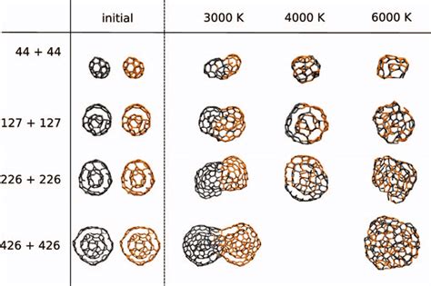 Initial And Final Internal Structures For The Full Set Of Coalescence Download Scientific