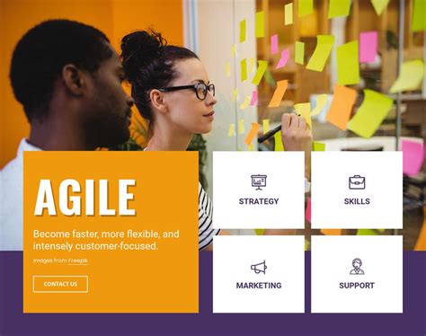 Agile Consulting Services Template By Nicepage